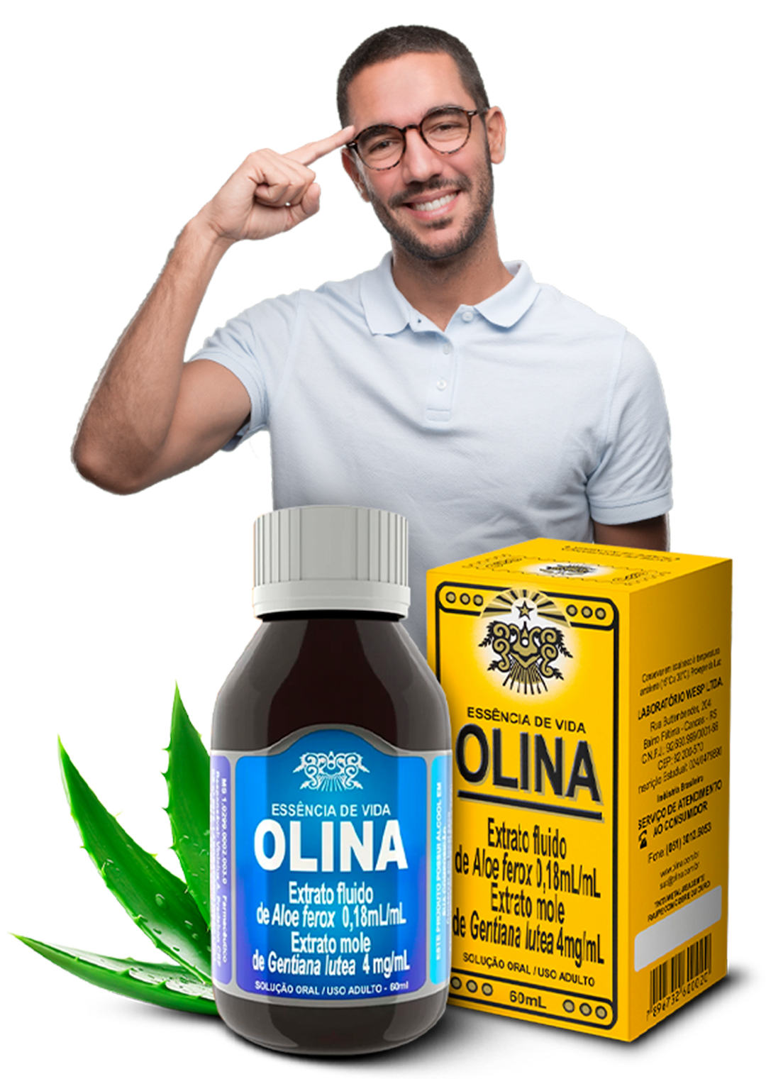 Olina - Olina é o auxiliar digestivo que você procura